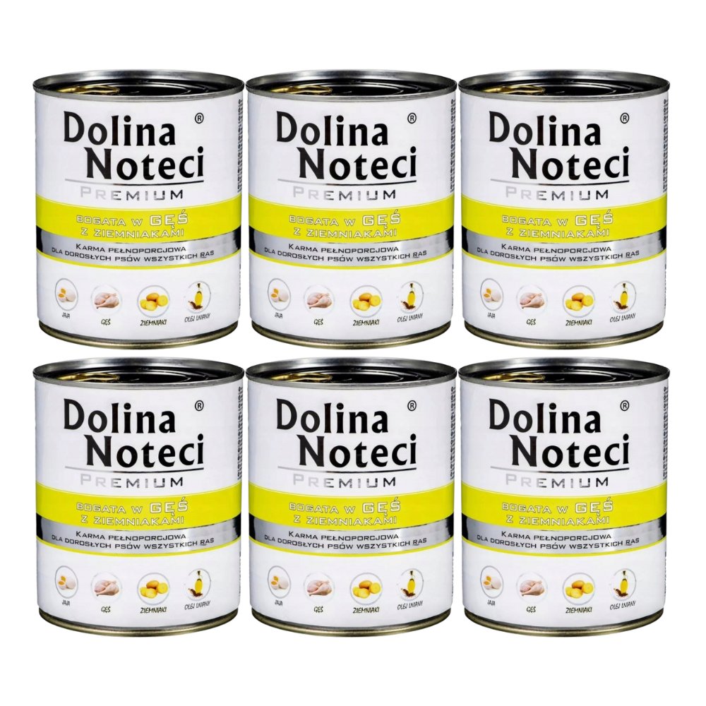 Dolina Noteci Premium BOGATA W GĘŚ Z ZIEMNIAKAMI 6X800g - Dolina Noteci ...