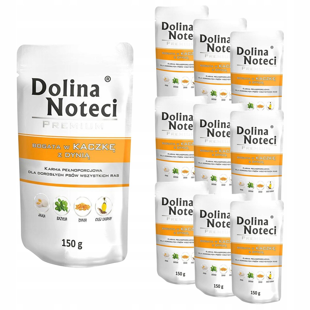 DOLINA NOTECI Premium Karma dla psa Kaczka 10 x 150g - Dolina Noteci | Sklep EMPIK.COM