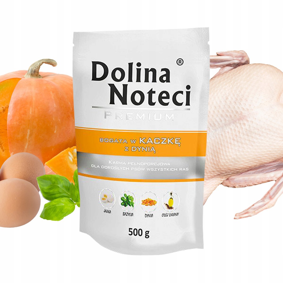 DOLINA NOTECI Premium Karma dla psa Kaczka 500g - Dolina Noteci | Sklep EMPIK.COM