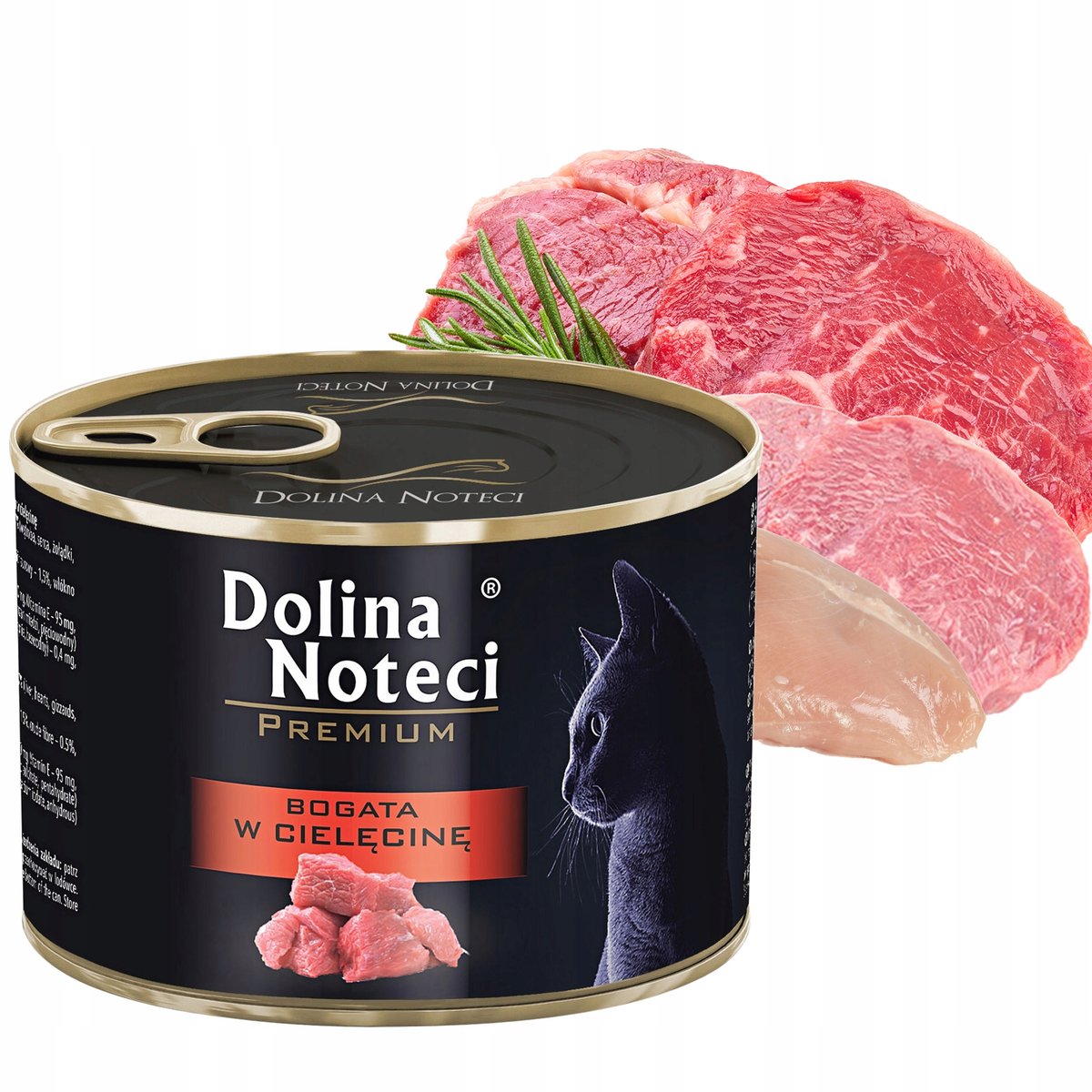 Dolina Noteci Premium Karma Mokra Dla Kota Cielęcina 185G Bezzbożowa - Dolina Noteci | Sklep ...