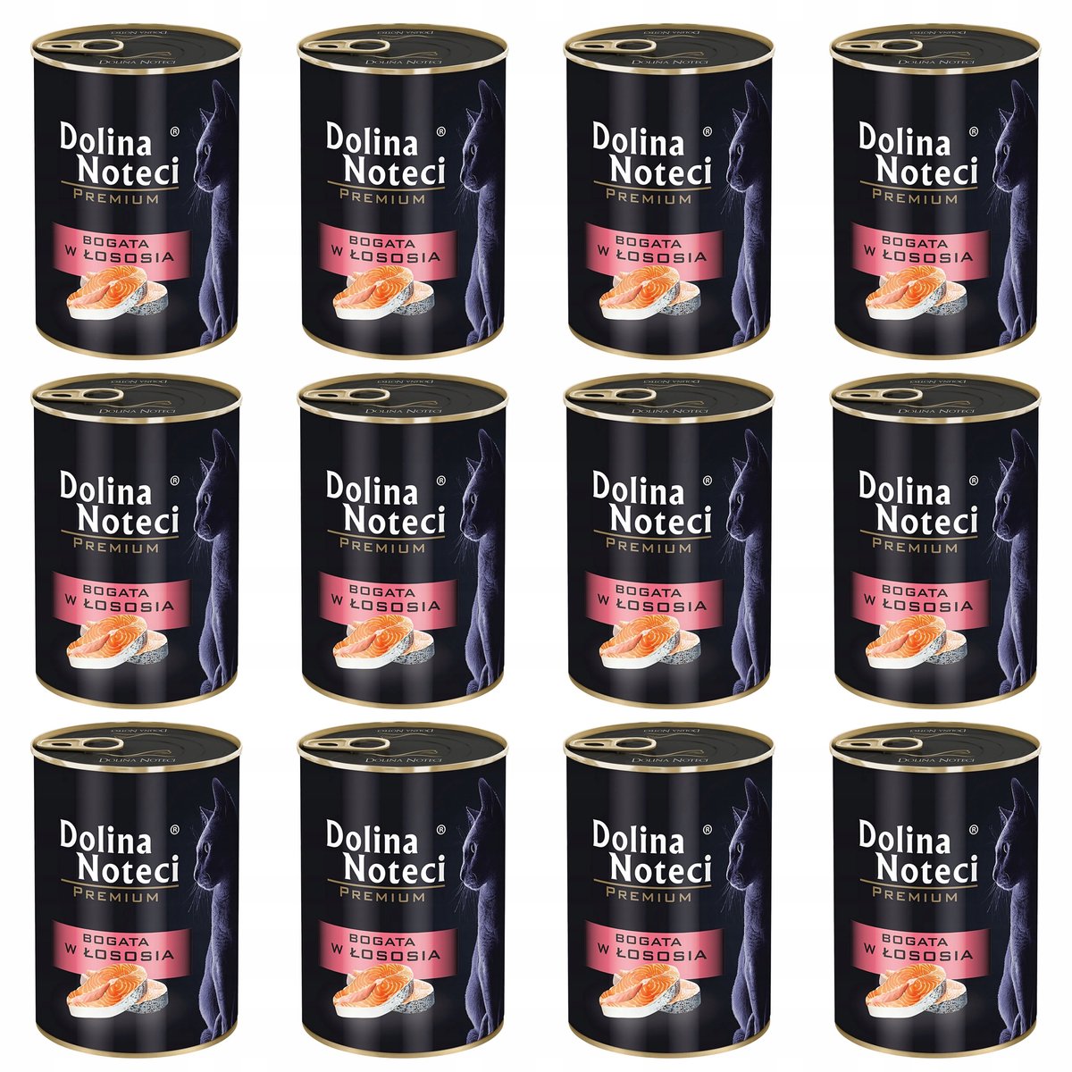 Dolina Noteci Premium Karma Mokra Dla Kota Łosoś 12 X 400G Bezzbożowa - Dolina Noteci | Sklep ...