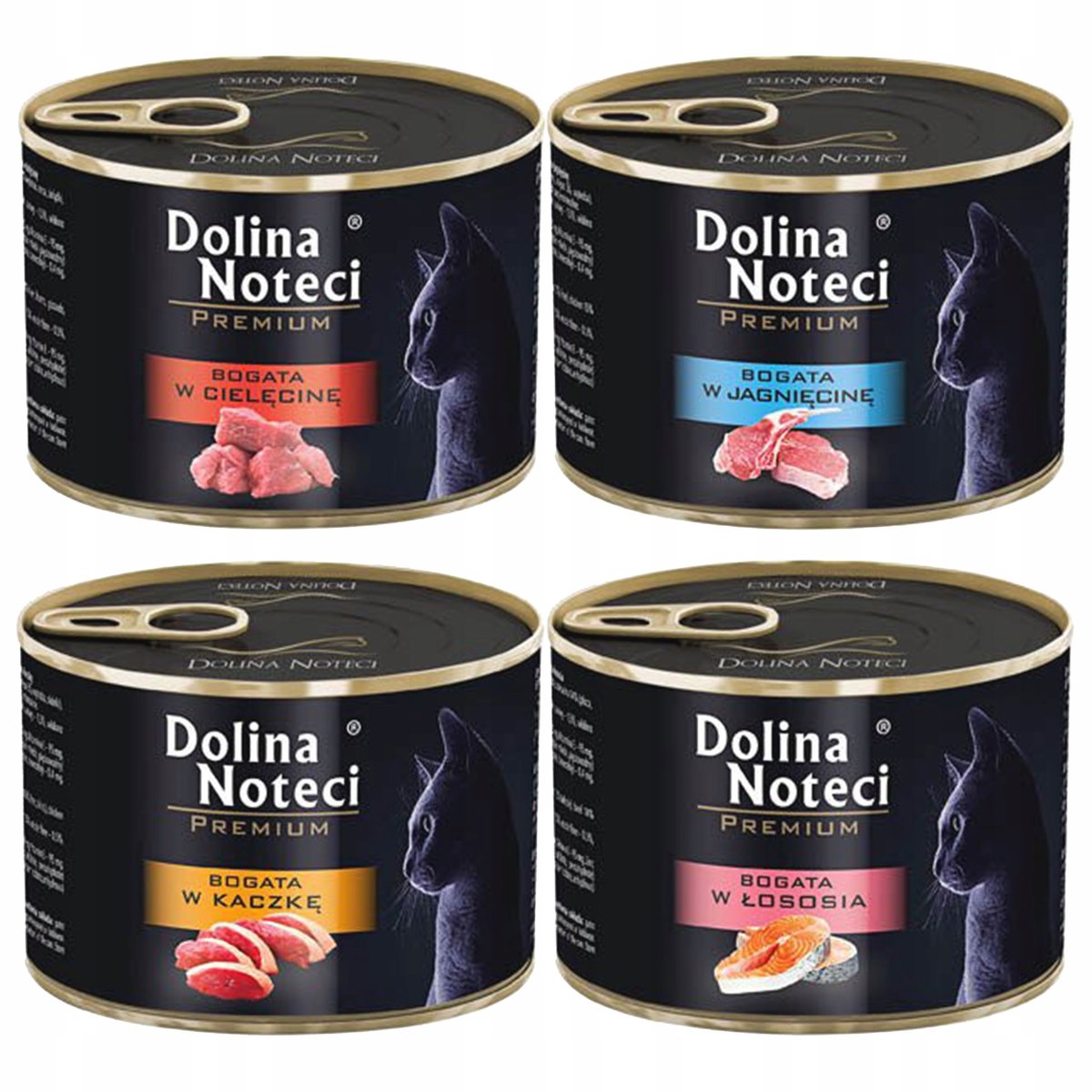 Dolina Noteci Premium Karma Mokra Dla Kota Mix Smaków 4 X 185 G Bezzbożowa - Dolina Noteci ...