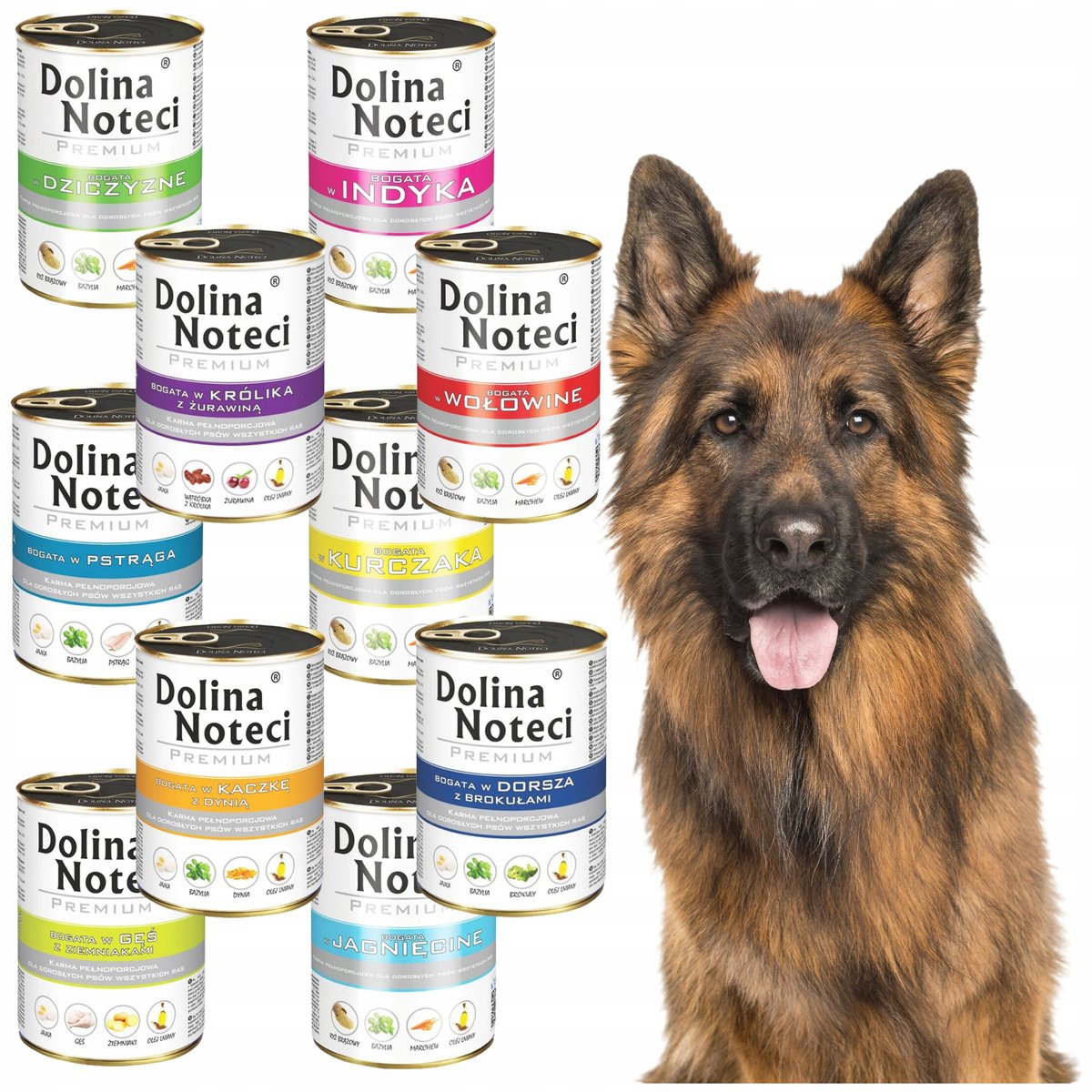 Dolina Noteci Premium Karma Mokra Dla Psa Mix Smaków 10 X 400G Bezzbożowa - Dolina Noteci ...