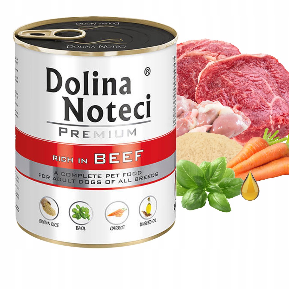 Dolina Noteci Premium Karma Mokra Dla Psa Wołowina 800G Bezzbożowa - Dolina Noteci | Sklep EMPIK.COM