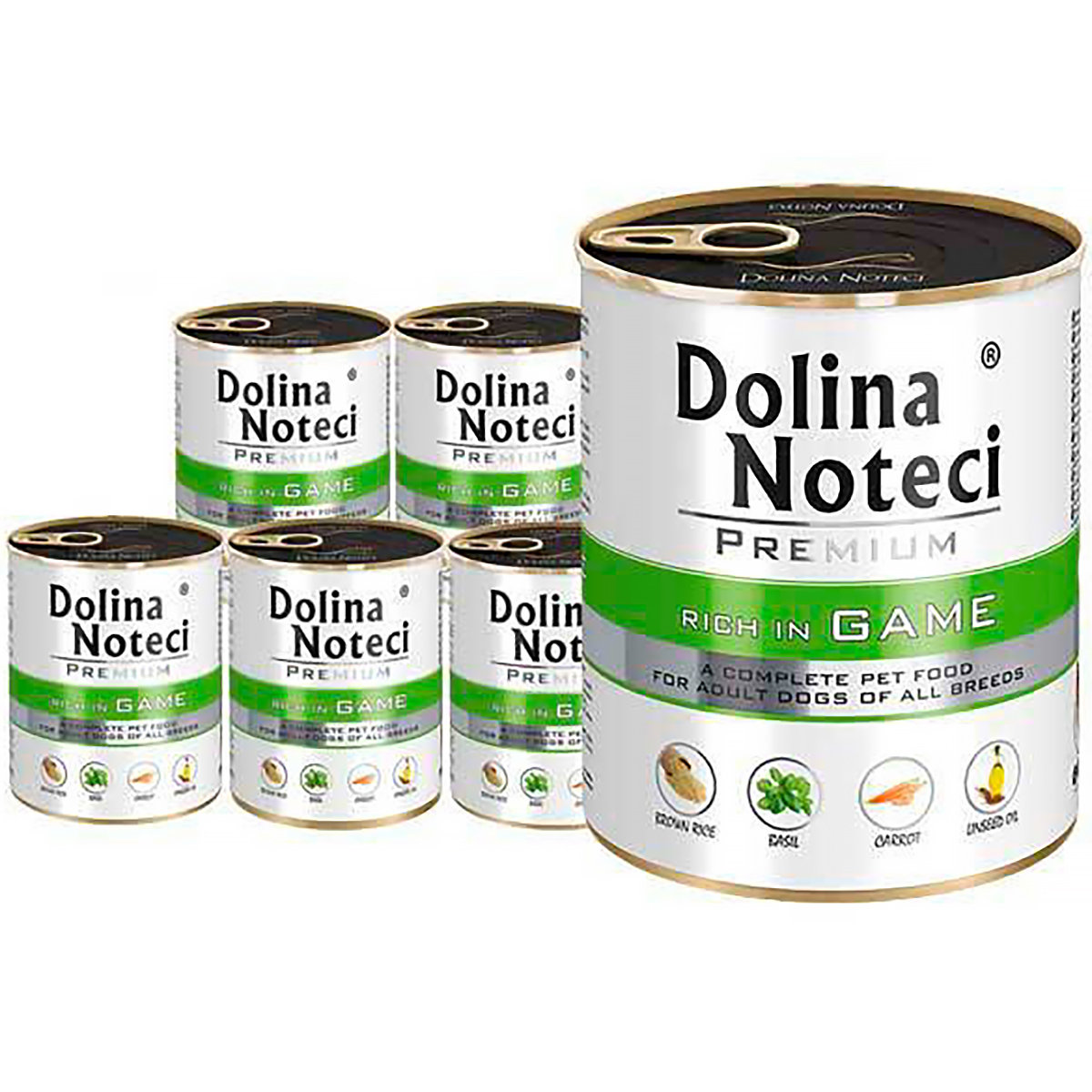 Dolina Noteci Premium Karma Psa 800G Karma Mokra Dla Psa Dziczyzna 6 X 800 - Dolina Noteci ...