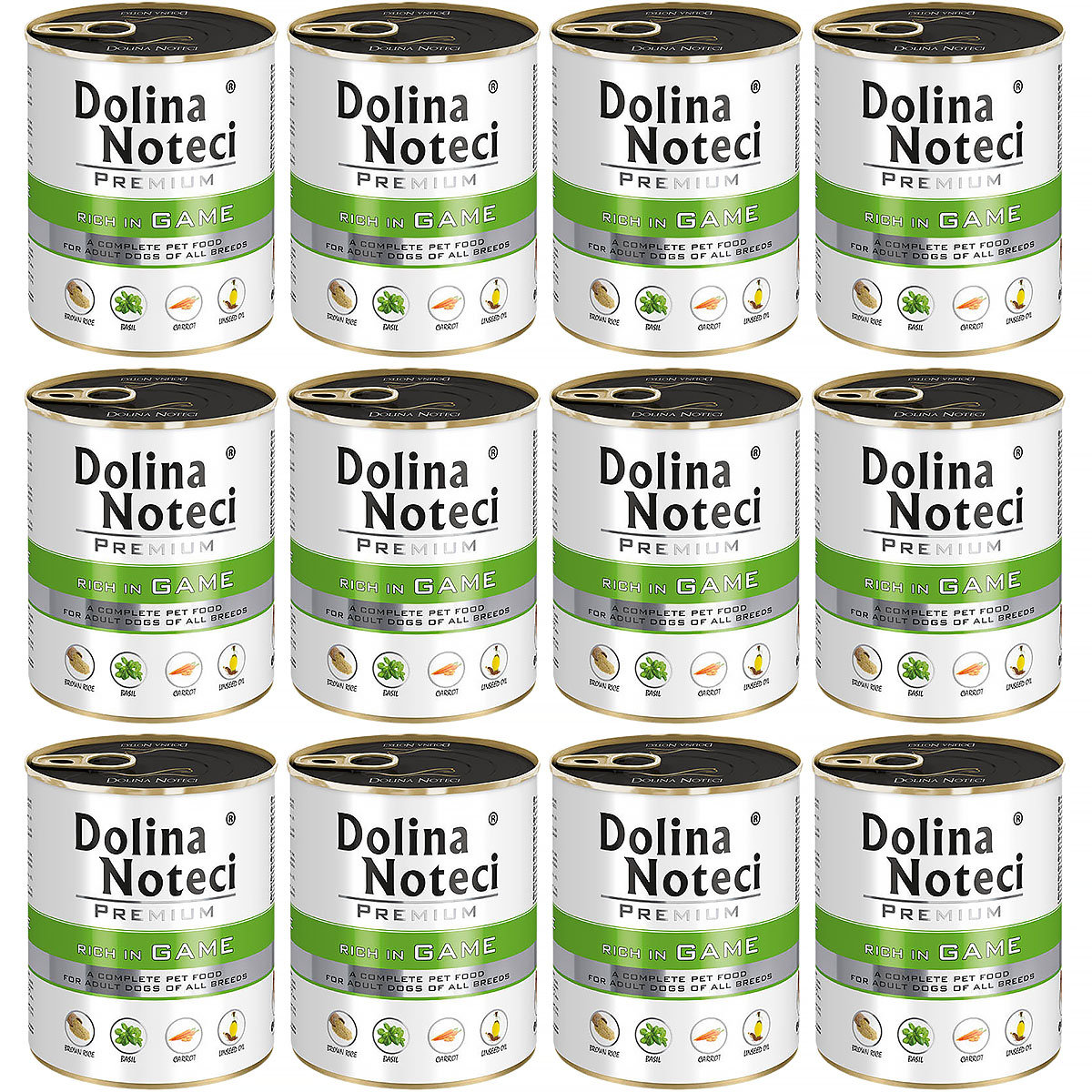 Dolina Noteci Premium Karma Psa 800G Mokra Karma Dla Psa Dziczyzna 12 X800 - Dolina Noteci ...