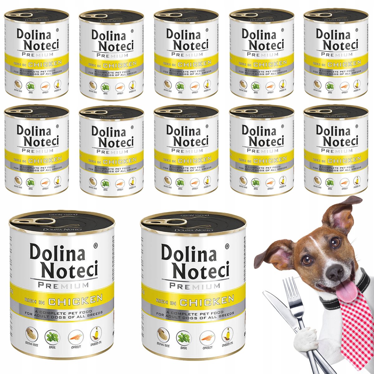 Dolina Noteci Premium Karma Psa Kurczak 12 X 800G - Dolina Noteci | Sklep EMPIK.COM