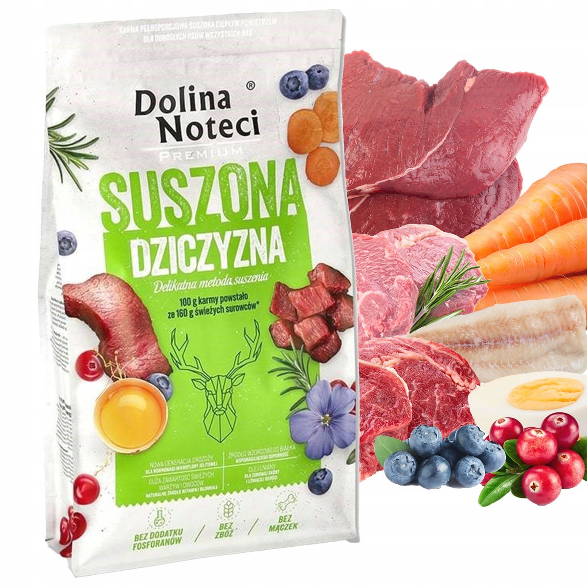 DOLINA NOTECI Premium Karma suszona dla psa Dziczyzna 9 kg bezzbożowa - Dolina Noteci | Sklep ...