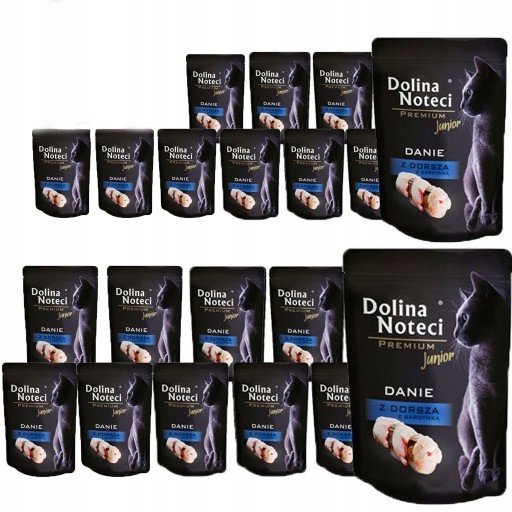 Dolina Noteci Premium Kot Junior Dorsz 20X85G - Dolina Noteci | Sklep EMPIK.COM