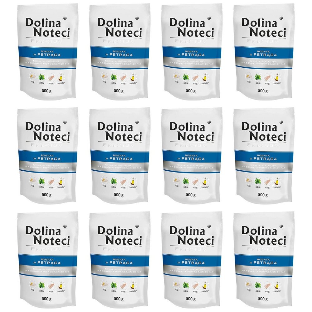 Dolina Noteci Premium Pstrąg 12x500g - Dolina Noteci | Sklep EMPIK.COM