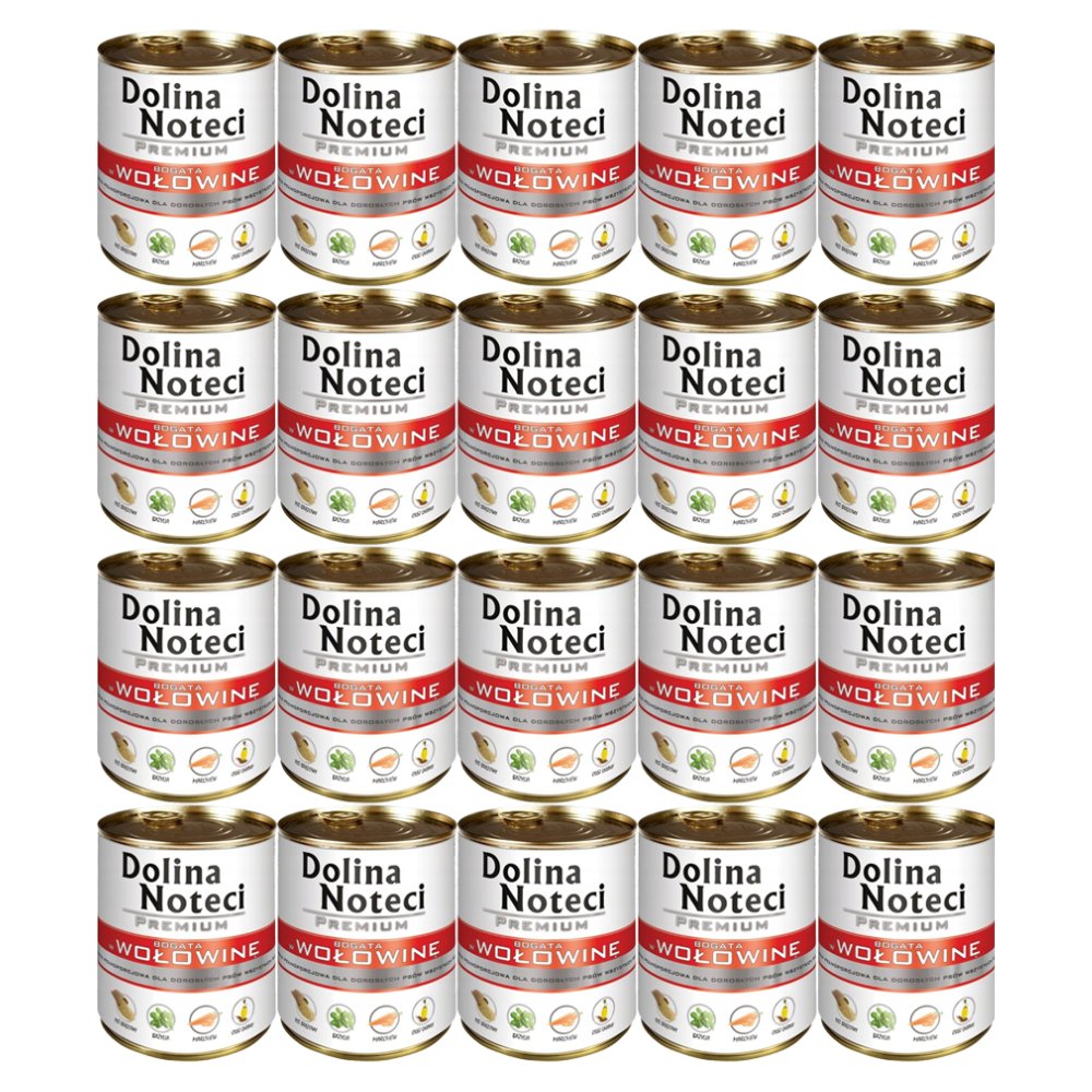Dolina Noteci Premium Wołowina karma dla psa 20x800g - Dolina Noteci ...