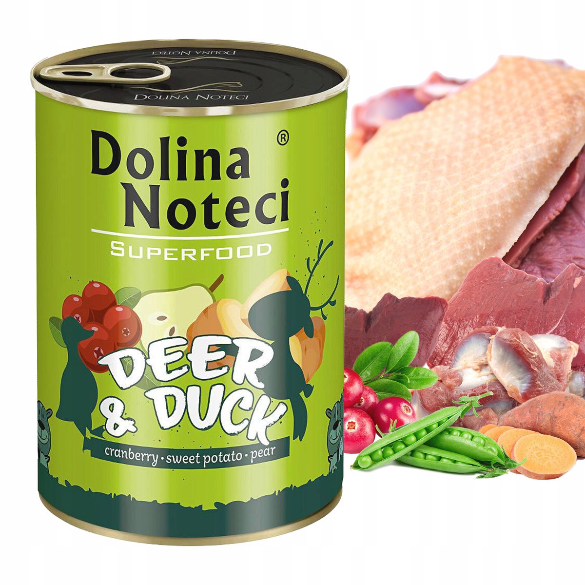 Dolina Noteci Superfood Karma Dla Psa Jeleń 400G - Dolina Noteci | Sklep EMPIK.COM