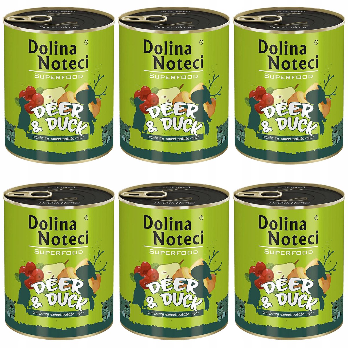 Dolina Noteci Superfood Karma Dla Psa Jeleń 6X800G - Dolina Noteci ...