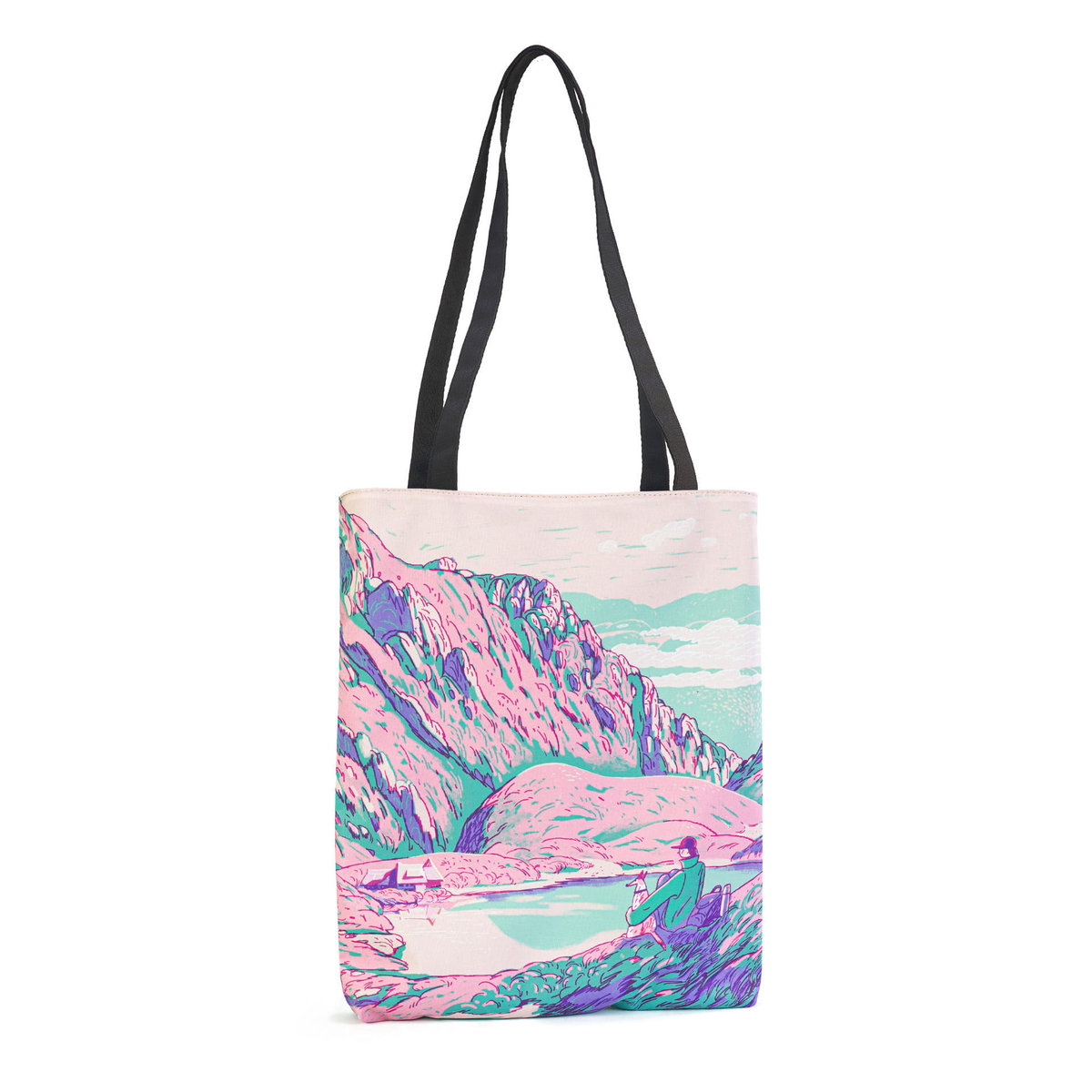 DOLINA PIĘCIU STAWÓW torba na zakupy szopperka na zamku polska marka - Inna marka | Moda Sklep ...