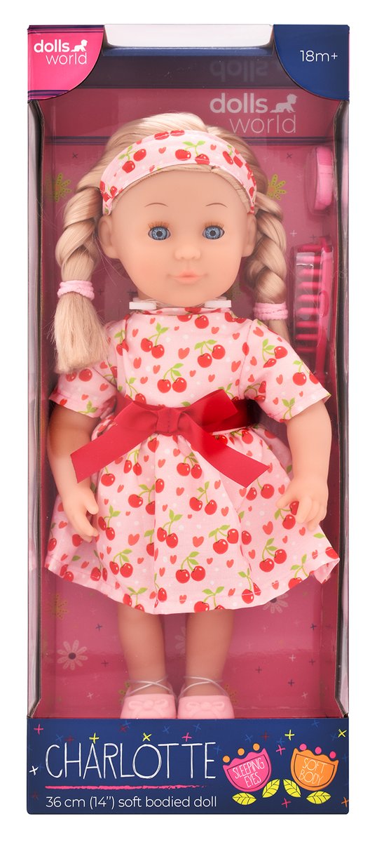 Dolls World, Lalka Charlotte, 36 cm - Dolls World | Sklep EMPIK.COM