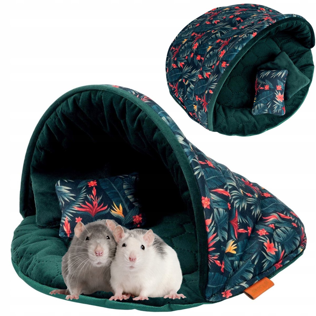 DOMEK LEGOWISKO DUŻE POSŁANIE MUSZLA dla Gryzonia Królika Świnki ...