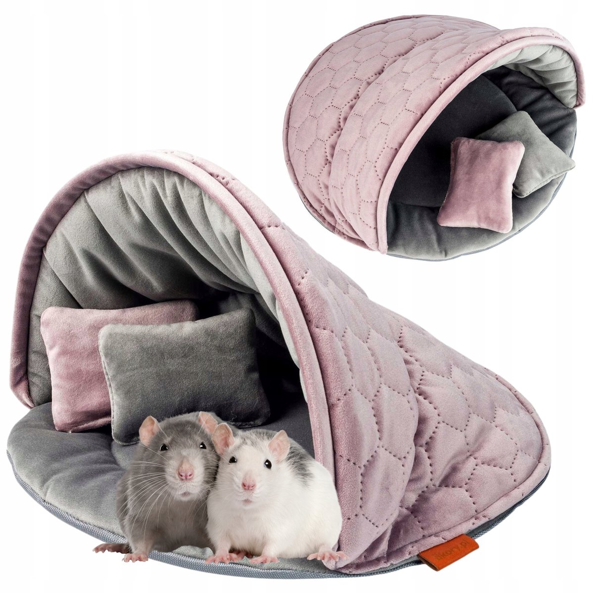 DOMEK LEGOWISKO DUŻE POSŁANIE MUSZLA dla Gryzonia Królika Świnki ...