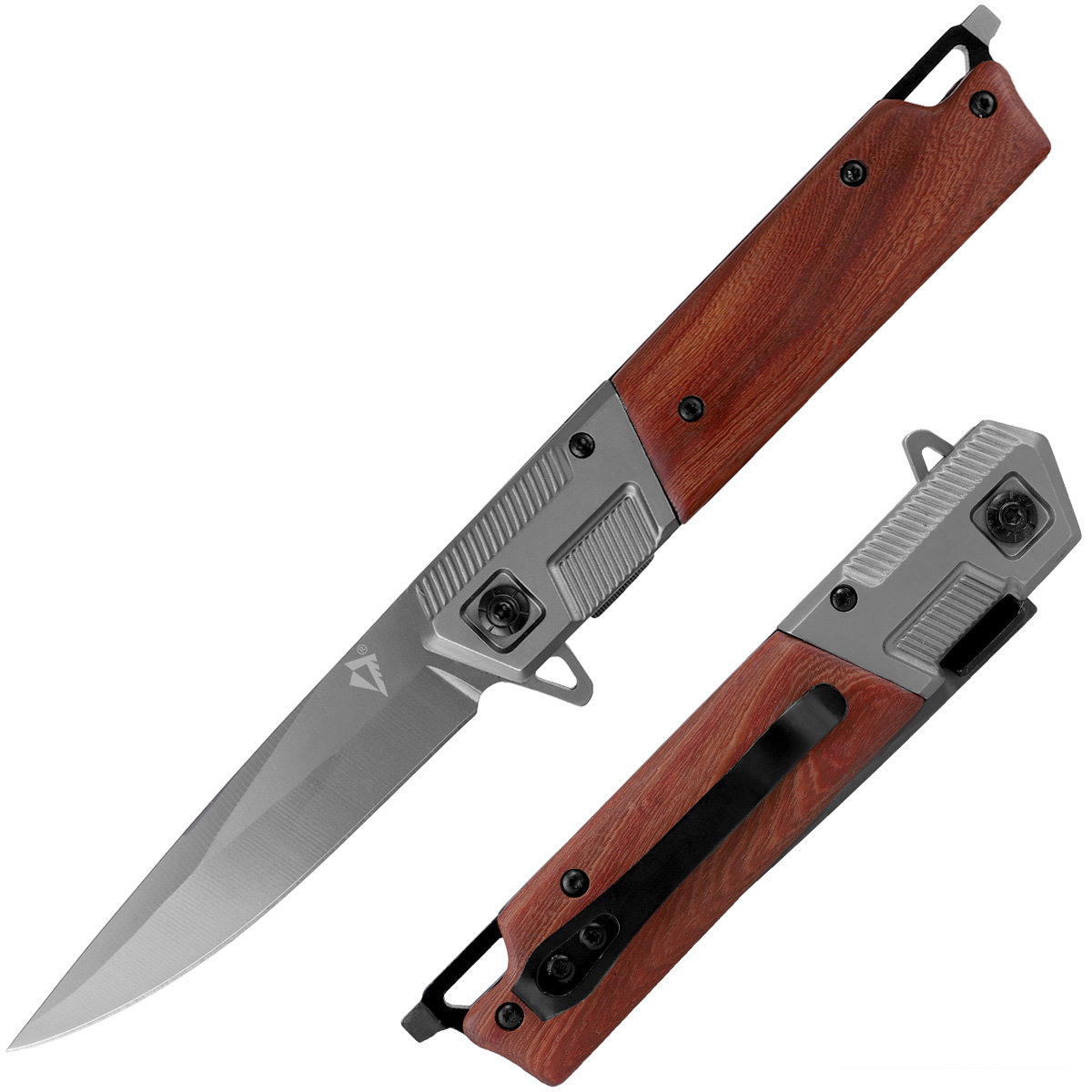 Dominator Urban Combat Nóż Składany 2-39 Slim Wood - DOMINATOR URBAN ...