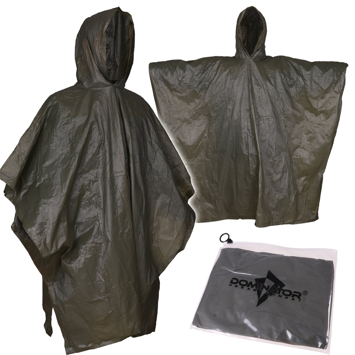 Dominator Urban Combat Peleryna Przeciwdeszczowa Sztormiak Ponczo Z ...