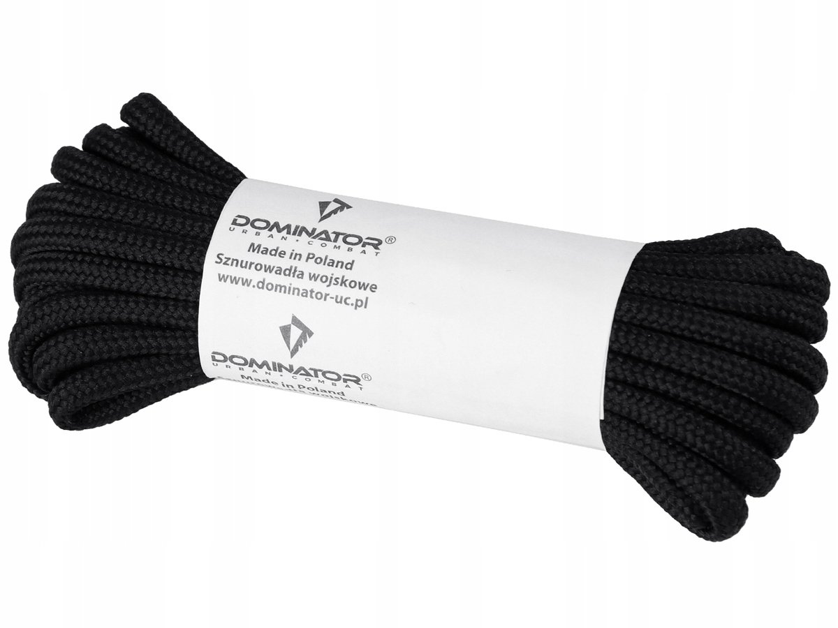 Dominator Urban Combat Sznurowadła 4Mm 220 Cm Black - DOMINATOR URBAN ...