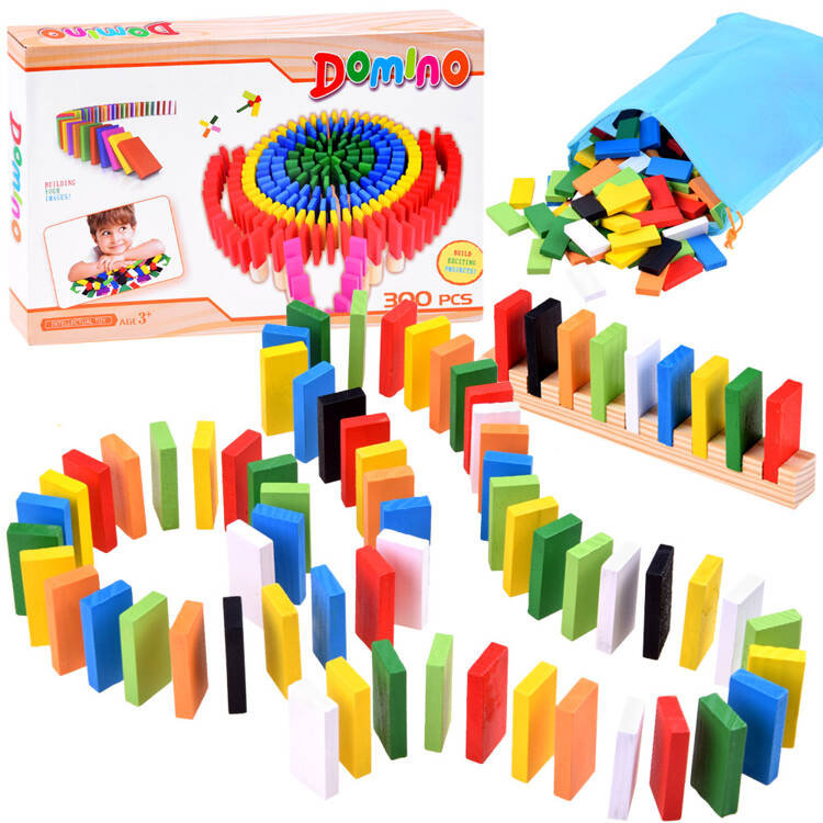 Domino, gra logiczna, 300 el. - Inna marka | Sklep EMPIK.COM