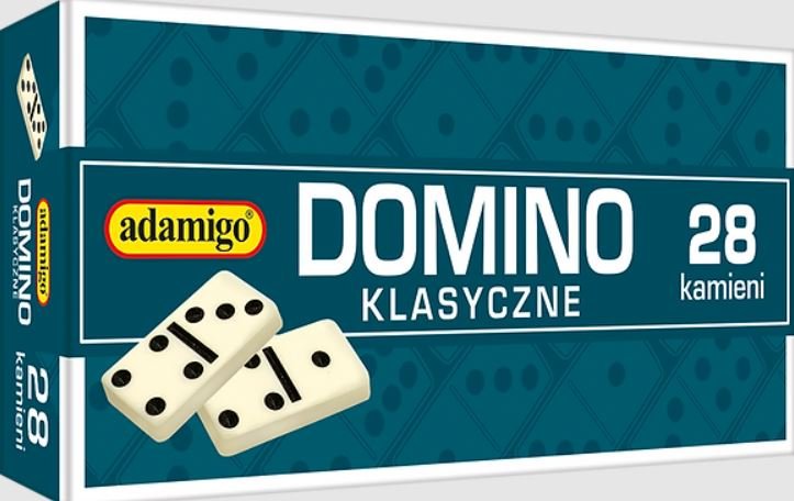 Domino, gra logiczna, Adamigo - Adamigo | Sklep EMPIK.COM