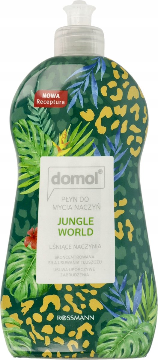 DOMOL Jungle World skoncentrowany płyn do mycia naczyń 500 ml - Inny producent | Sklep EMPIK.COM