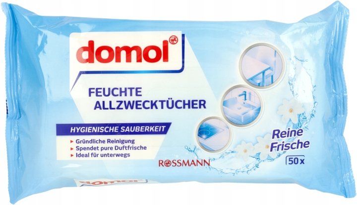 DOMOL ŚCIERECZKI NAWILŻANE UNIWERSALNE ŚWIEŻOŚĆ - Domol | Sklep EMPIK.COM