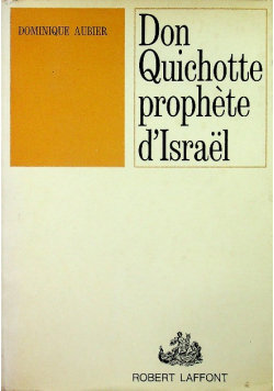Don Quichotte prophete d Israel - Robert Laffont | Książka w Empik