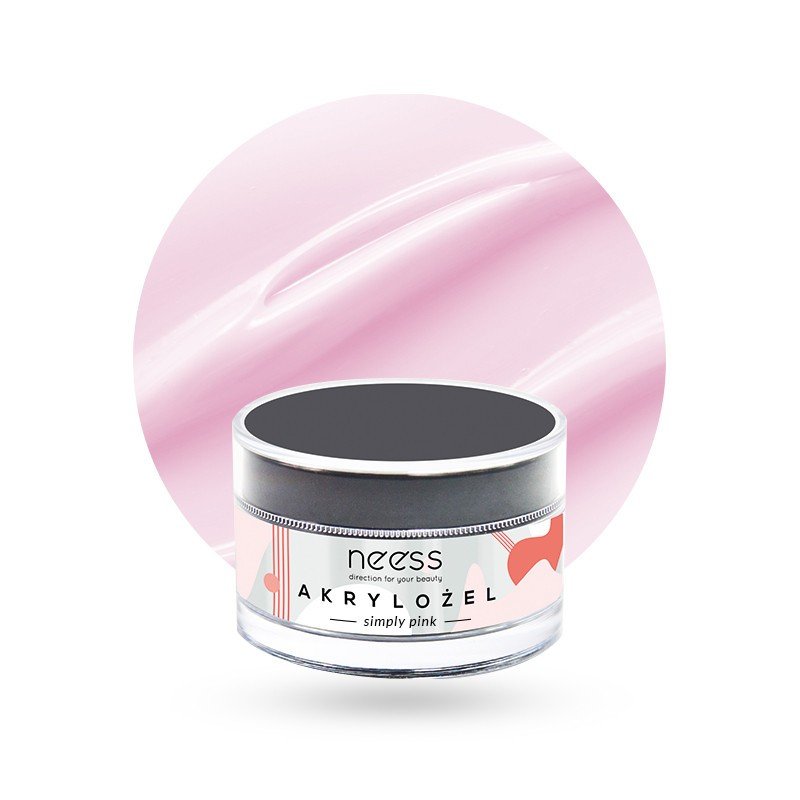 DONEGAL Akrylożel do paznokci - Simply Pink (7889) 15g | Sklep EMPIK.COM
