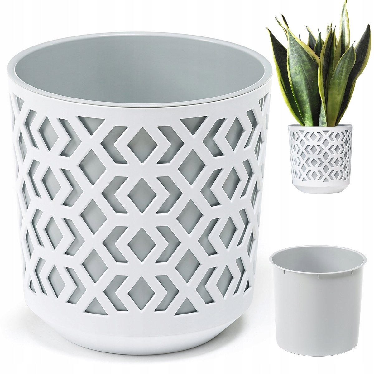 DONICZKA DONICA WKŁAD BALKONOWA MISA KWIETNIK OGRODOWA DOMOWA 14 x 15cm - Inna marka | Sklep ...