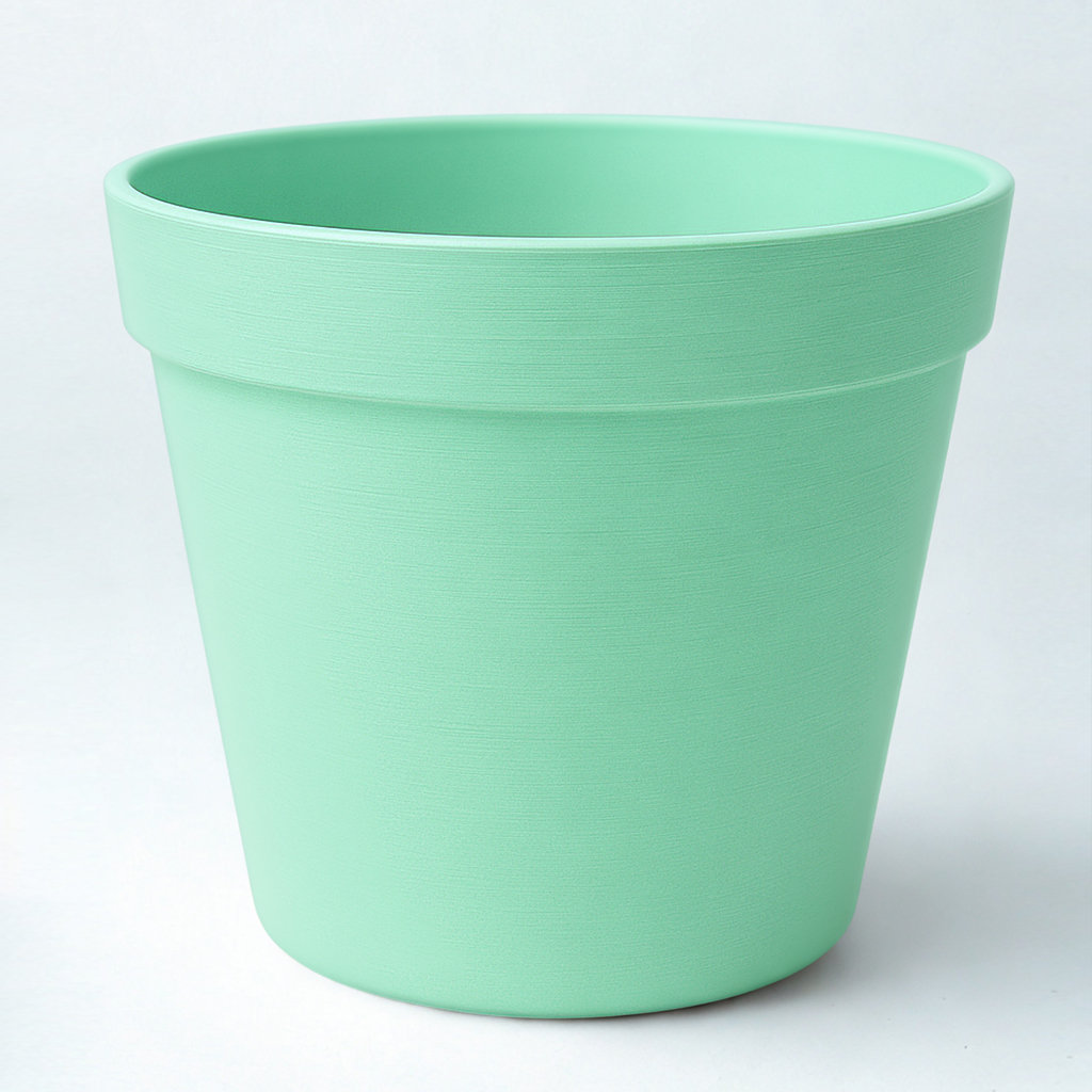 Doniczka w Stylu LOFT 26 cm | Eko, UV Odporna |Zielony Pastelowy - Admit | Sklep EMPIK.COM