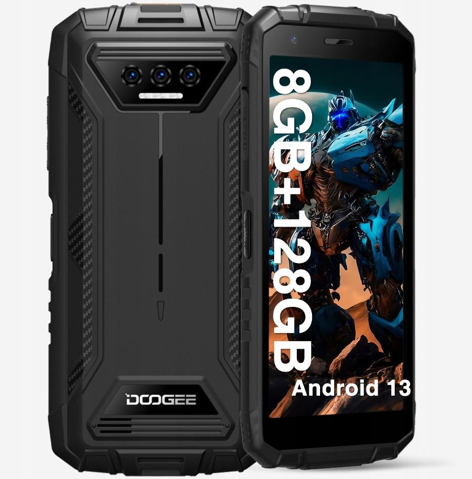 Doogee S41 Plus Smartfon 8 GB /128 GB 4G (LTE) IP69 MIL-STD 810H czarny - Doogee | Sklep EMPIK.COM