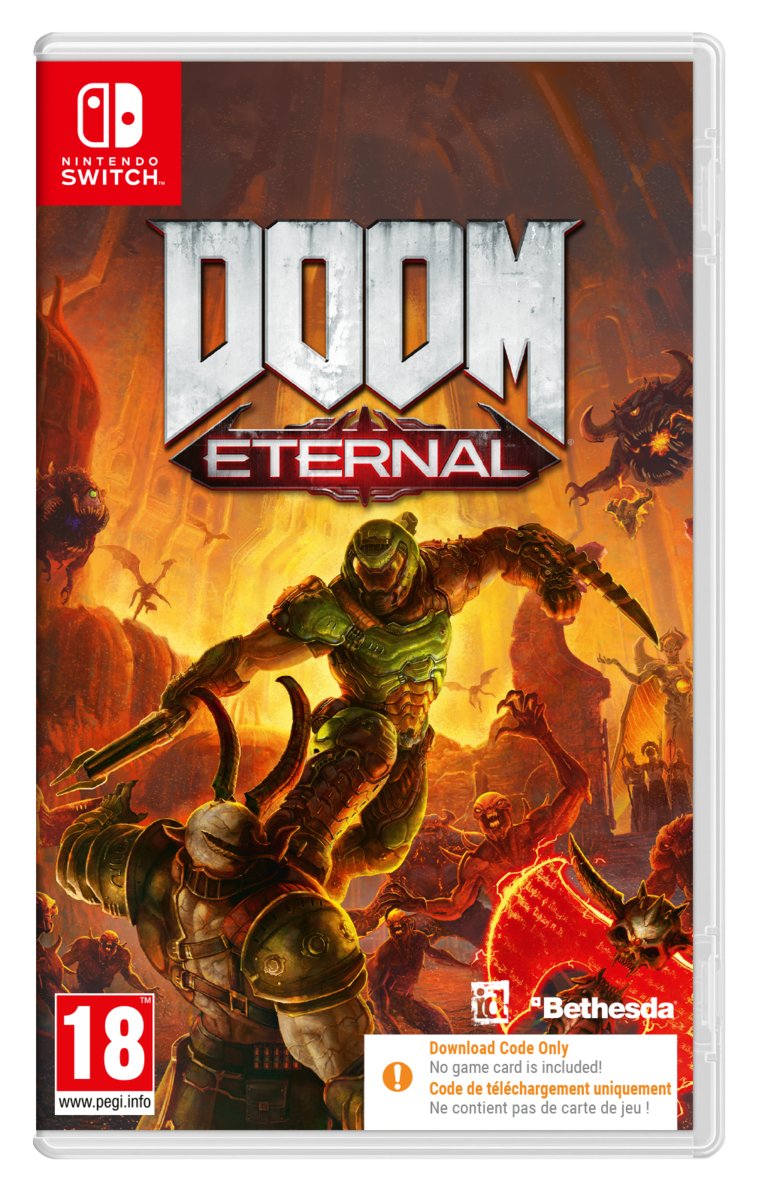 Doom Eternal (CIB), Nintendo Switch - Bethesda | Gry i programy Sklep EMPIK.COM