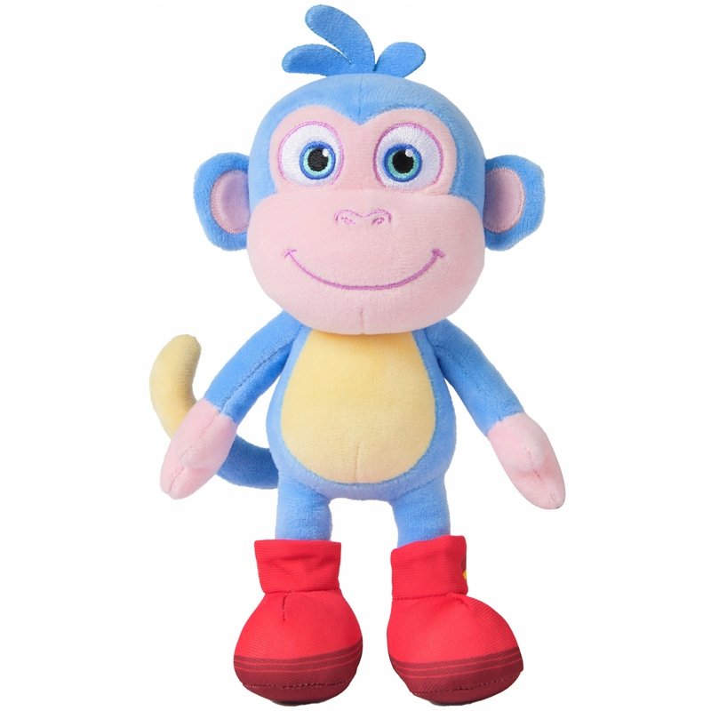 DORA POZNAJE ŚWIAT PLUSZOWA MASKOTKA MIŚ PRZYTULANKA MAŁPKA BUTEK 20 CM ...
