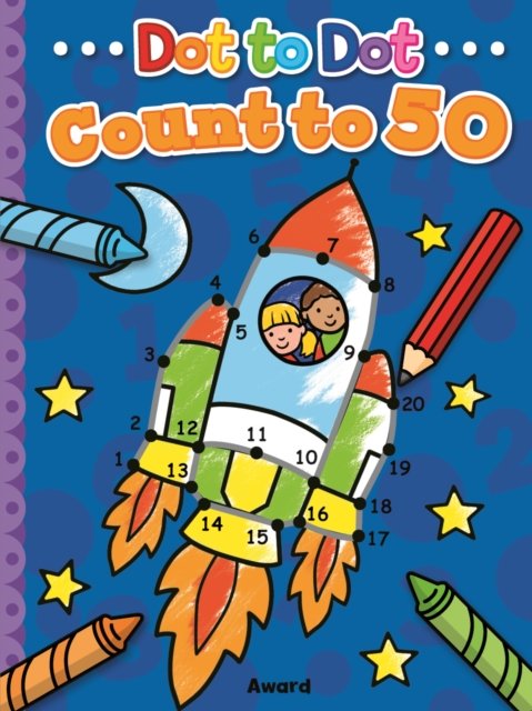 Dot to Dot Count and Colour 1 to 50 - Angie Hewitt | Książka w Empik