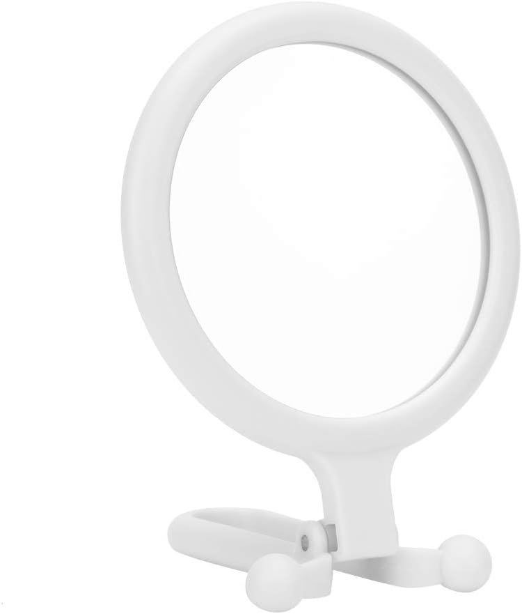 Double-Sided Makeup Mirror, 10x Magnifying Hand Mirror Handheld ...