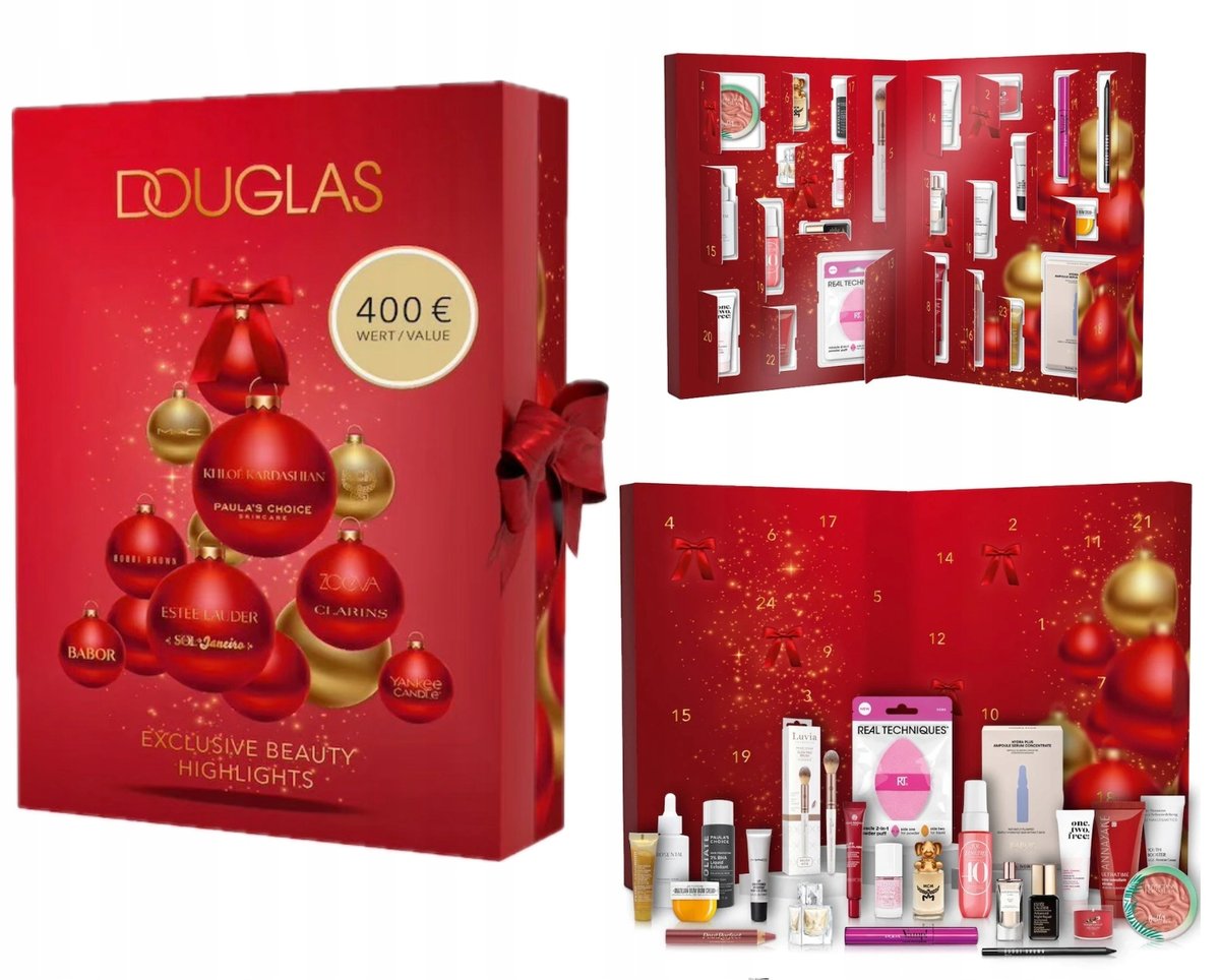 DOUGLAS EXCLUSIVE Kalendarz Adwentowy z Kosmetykami 2025 | Sklep EMPIK.COM