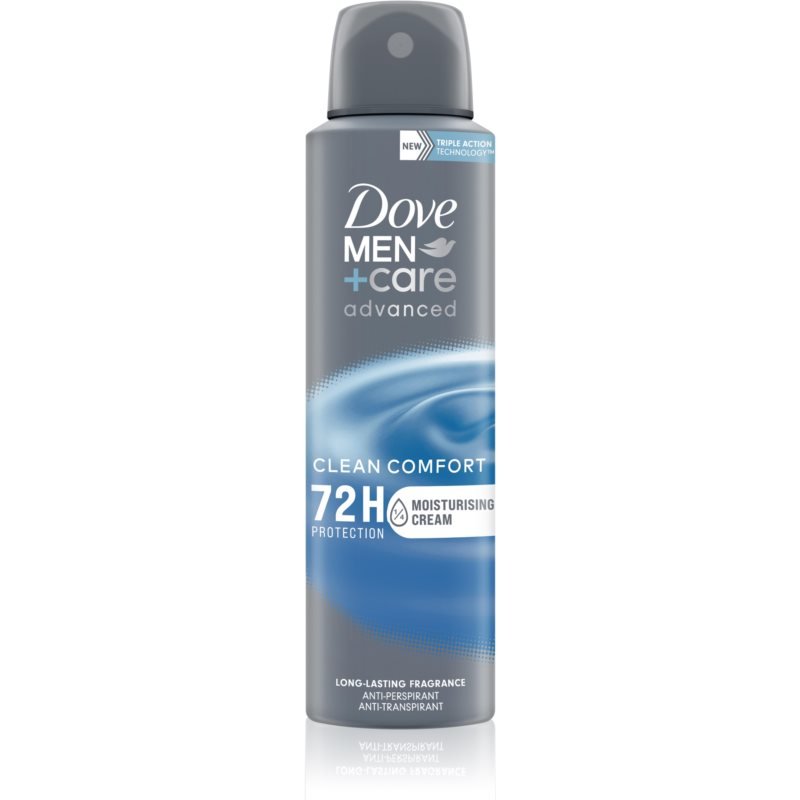 Dove Men+Care Advanced antyprespirant w sprayu dla mężczyzn Clean ...