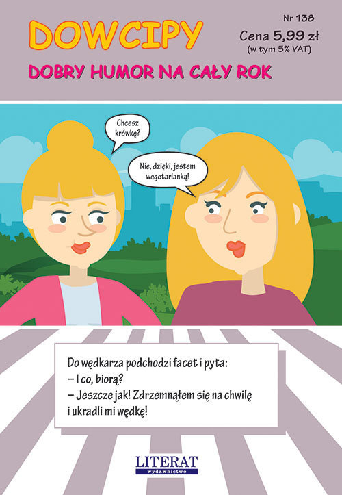 Dowcipy. Dobry humor na cały rok - Adamczewski Przemysław | Książka w Empik