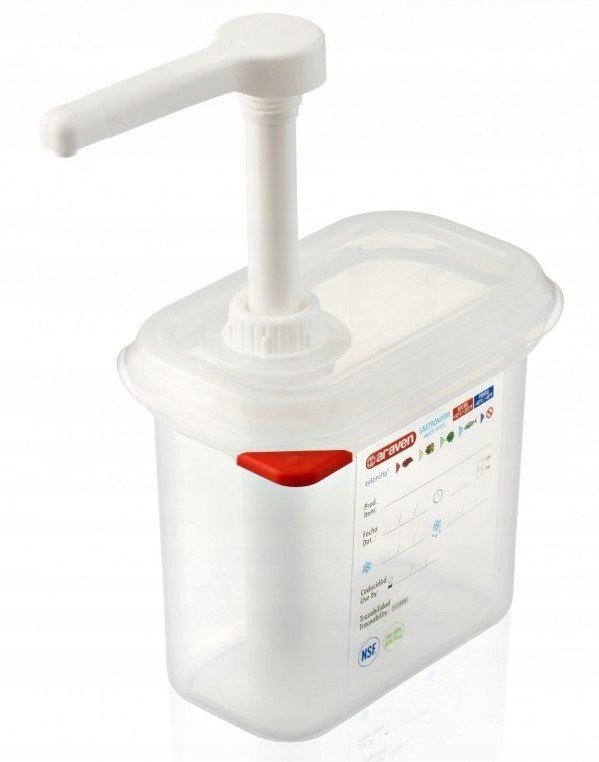 Dozownik do sosów z pompką 1,5L Stalgast 065169 - Stalgast | Sklep ...