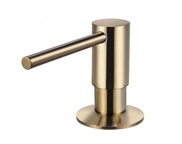 Dozownik kuchenny złoty mat - Premium - CHDE | Sklep EMPIK.COM