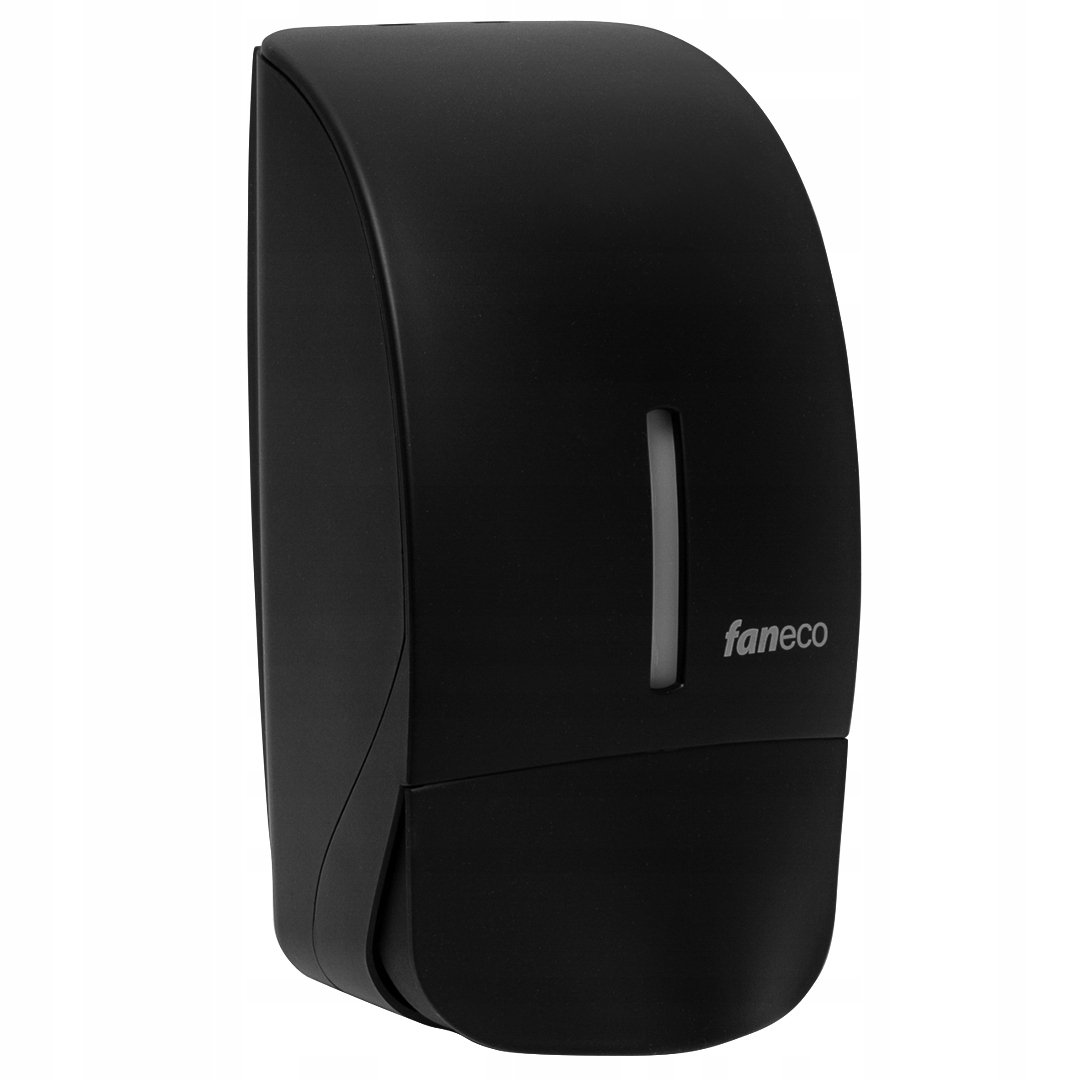 Dozownik na mydło w płynie 0,9 L Calma Faneco czarny elegancki design ...