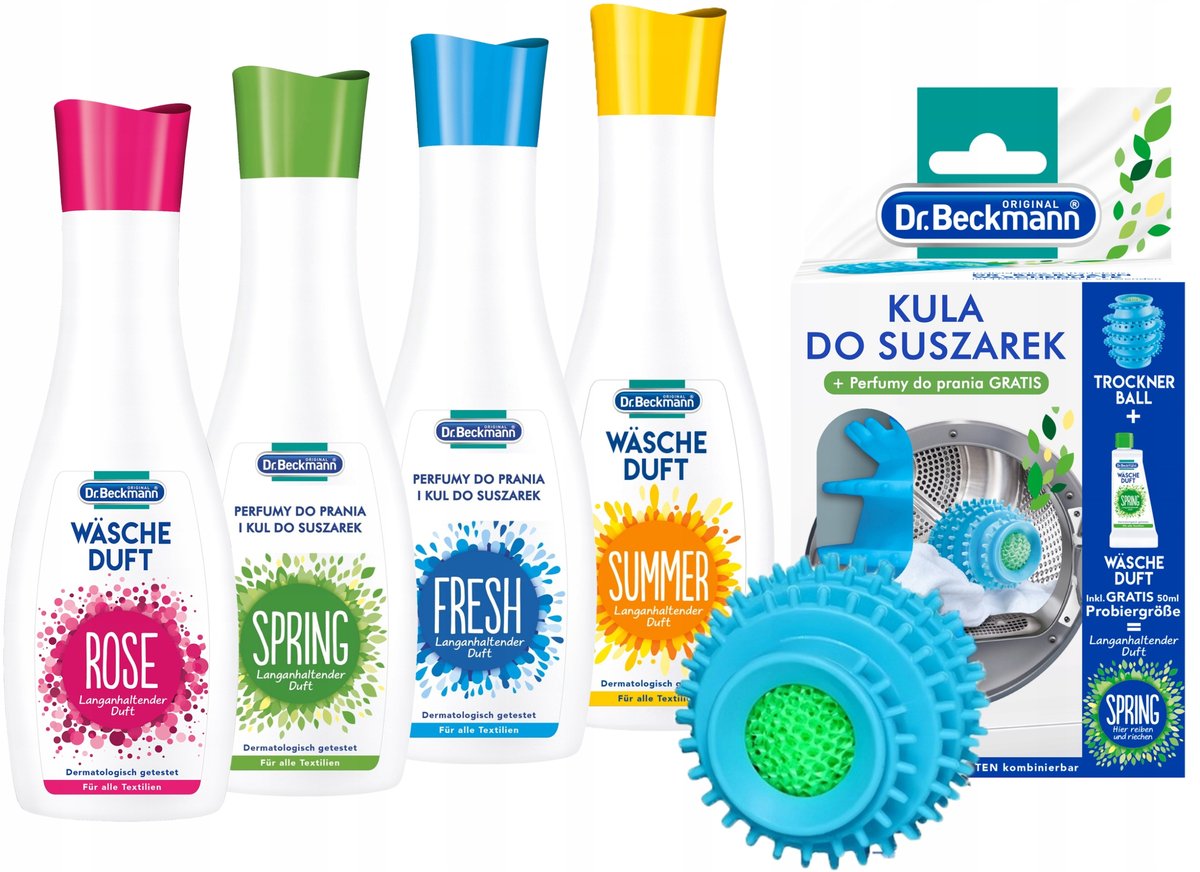 Dr Beckmann Perfumy Do Prania I Kul Do Susz. Spring Fresh Rose Summer ...