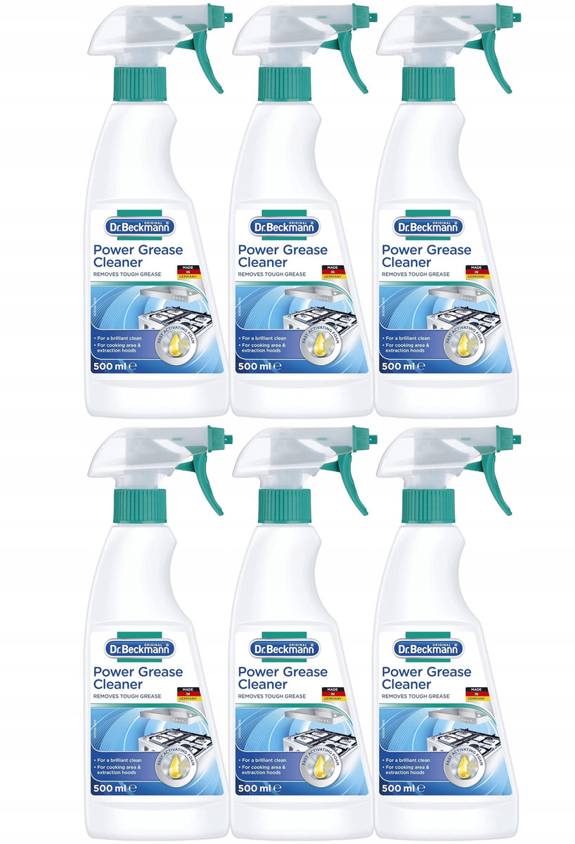 Dr. Beckmann Power Grease Cleaner Odtłuszczacz Do Kuchenek, Okapów ...