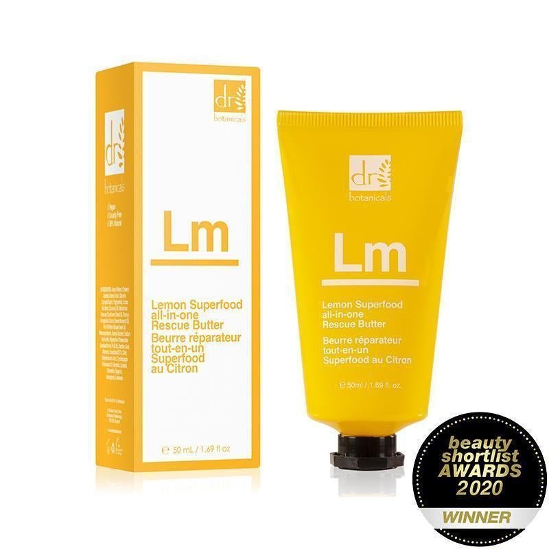 Dr Botanicals, Masło Ratunkowe wszystko w jednym z cytryną Superfood ...