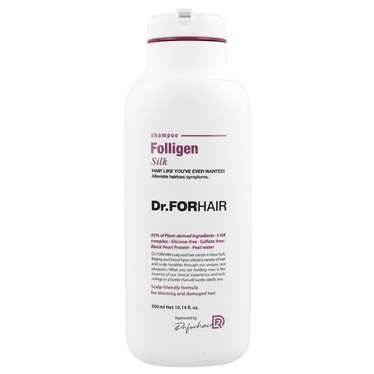 Dr.forhair, Folligen Silk Shampoo, Szampon Do Włosów, 300ml | Sklep ...