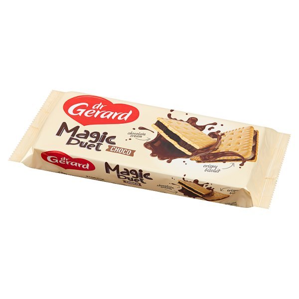 Dr Gerard Magic Duet Choco Herbatniki z kremem czekoladowym 185g Lider ...