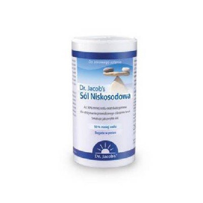 Dr Jacobs Sól Niskosodowa, 250 g - Dr Jacob's | Sklep EMPIK.COM