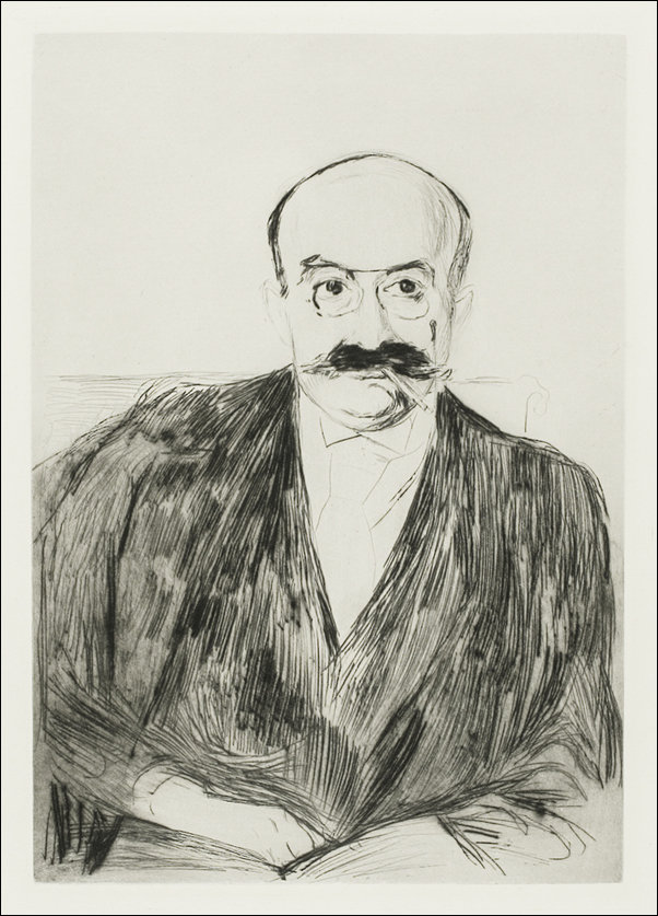 Dr. Max Asch (1895), Edvard Munch - plakat 59,4x84 / AAALOE - Inna ...